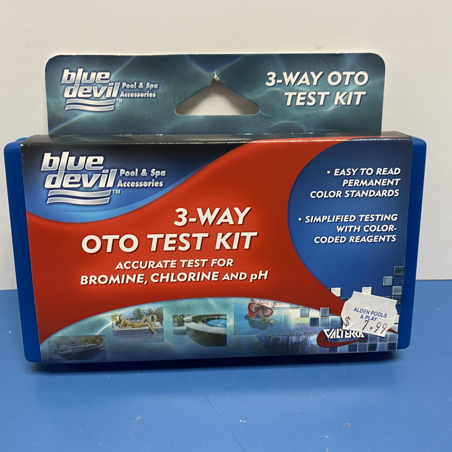 Chlorine/Bromine OTO Test Kit & Refills - Alden Pools & Play