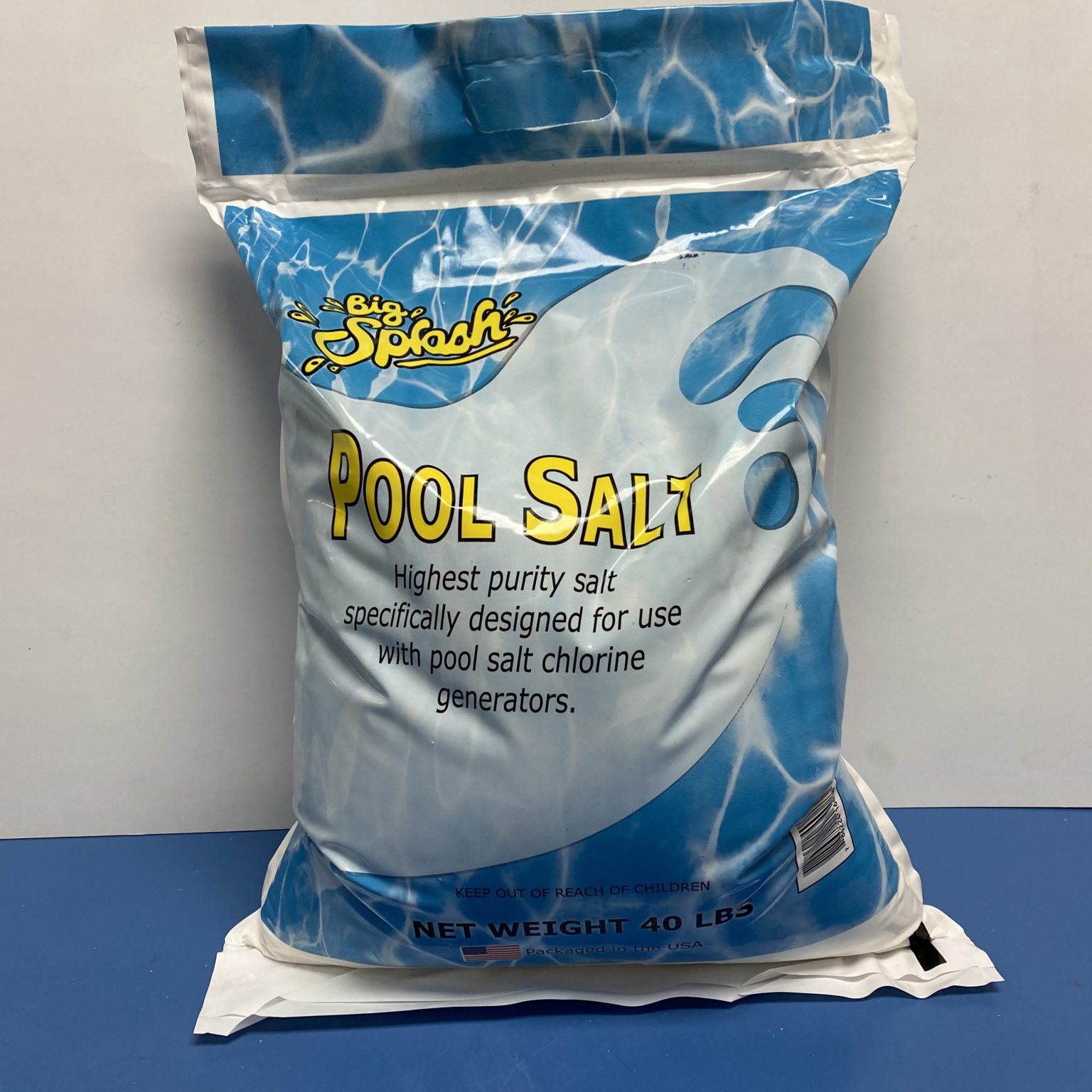 Splash Pool Salt 40 Lb Bag - Alden Pools & Play